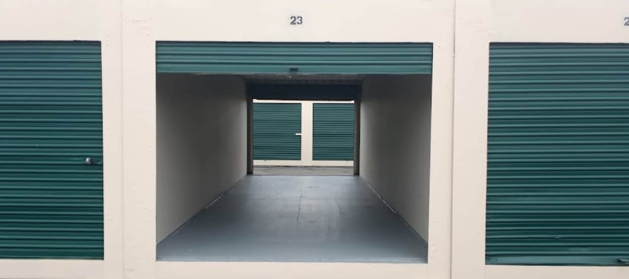 Cheap storage units at Green Lane Storage in Houston, TX