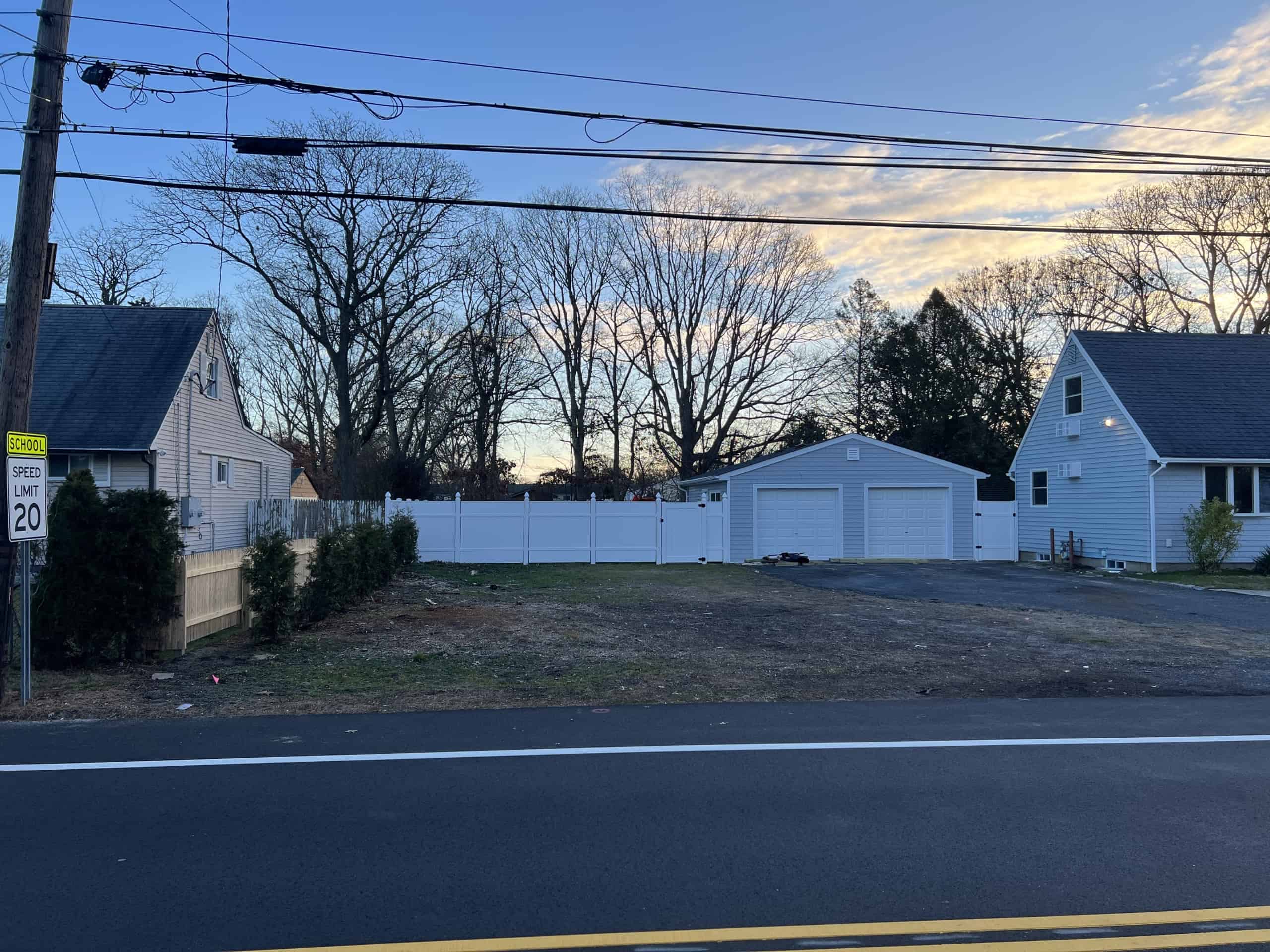 Newly Constructed 25x25 Garage with Attic Space, Electric, and Yard Storage